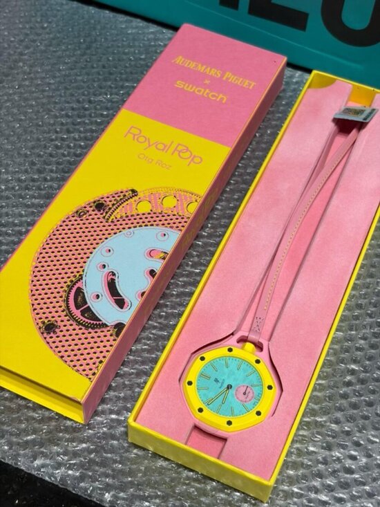 Swatch | Accessories | Audemars Piguet X Swatch Royal Pop Otg Roz Teal ...